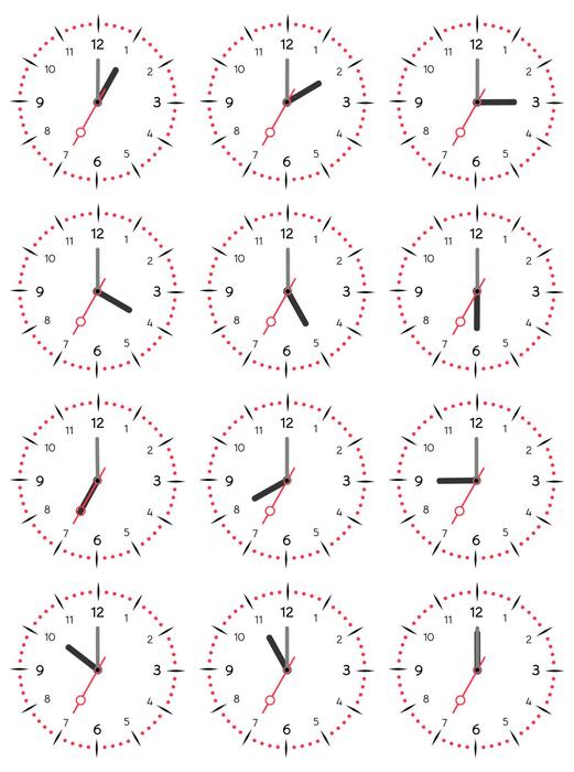 Clock Face Vector Art, Icons, and Graphics for Free Download
