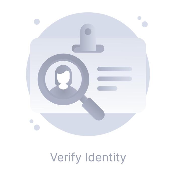 Verify Identity Vector Art, Icons, and Graphics for Free Download