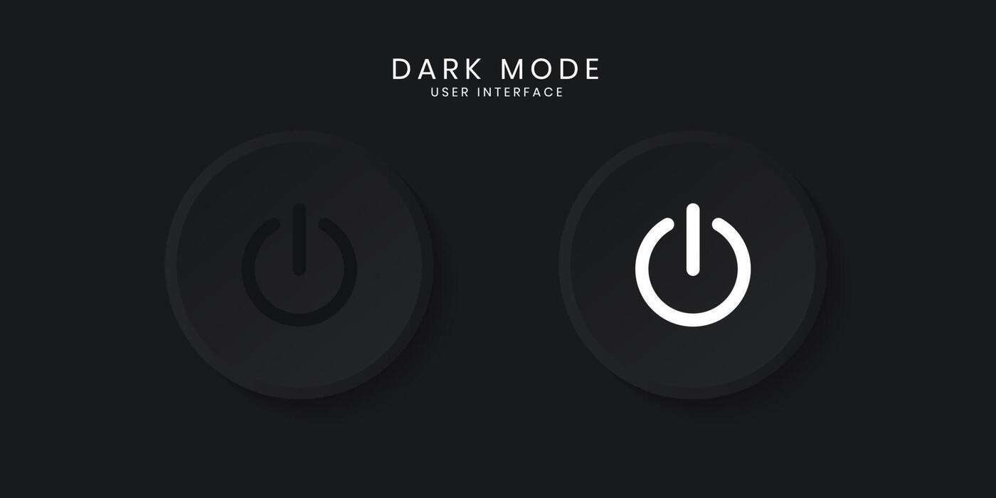 Dark Mode Button Vector Art, Icons, and Graphics for Free Download