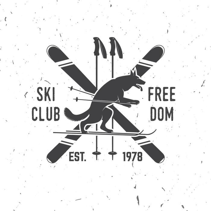 Ski Club Logo Vector Art, Icons, and Graphics for Free Download