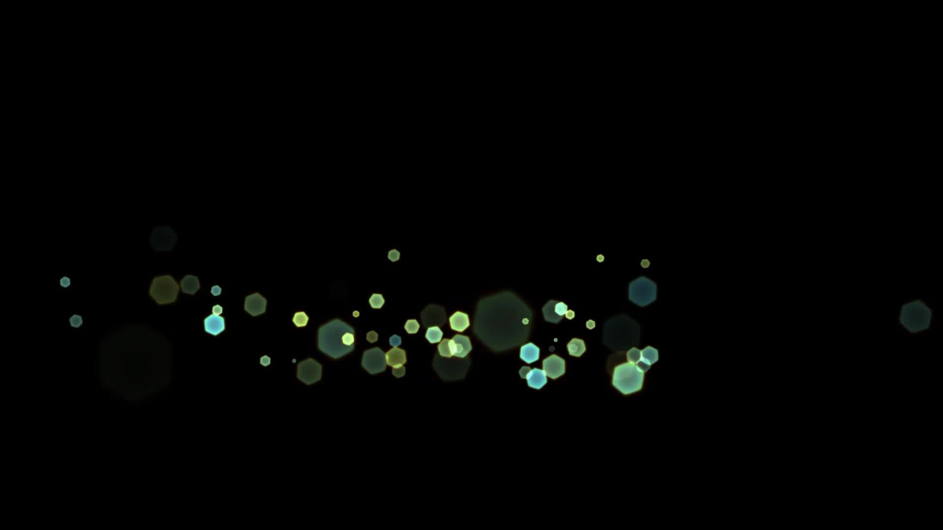 Moving Bokeh Lights On Black 14854937 Stock Video at Vecteezy