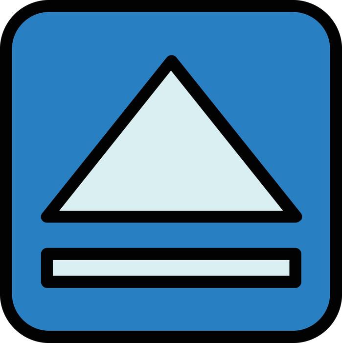 Eject Button Vector Art, Icons, and Graphics for Free Download