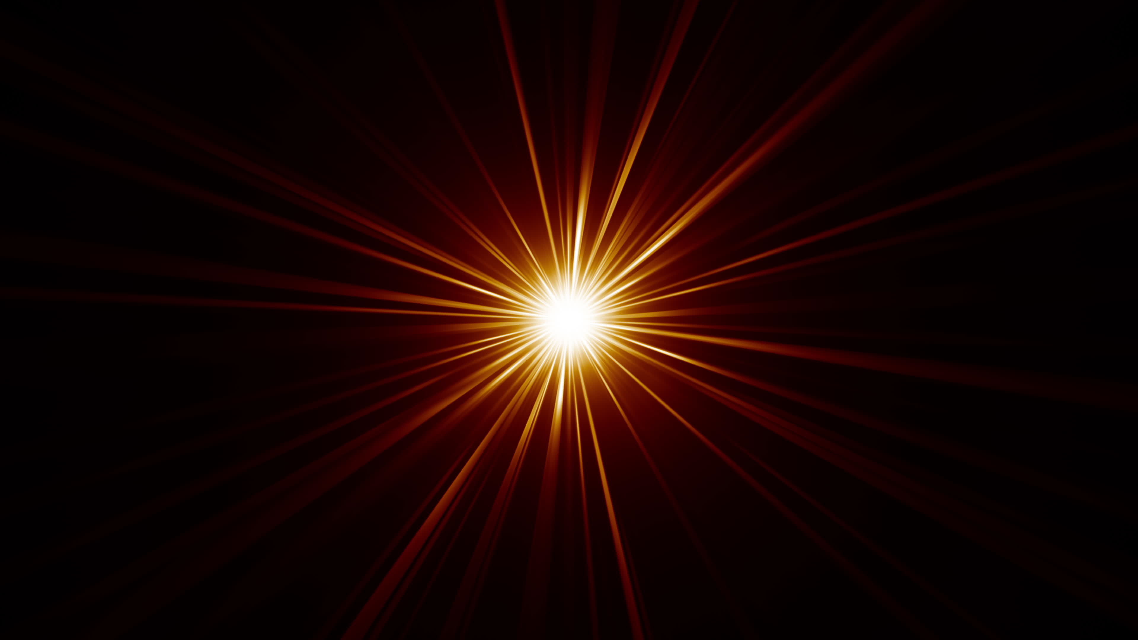 Loop center gold orange red optical flare rays 14913445 Stock Video at Vecteezy