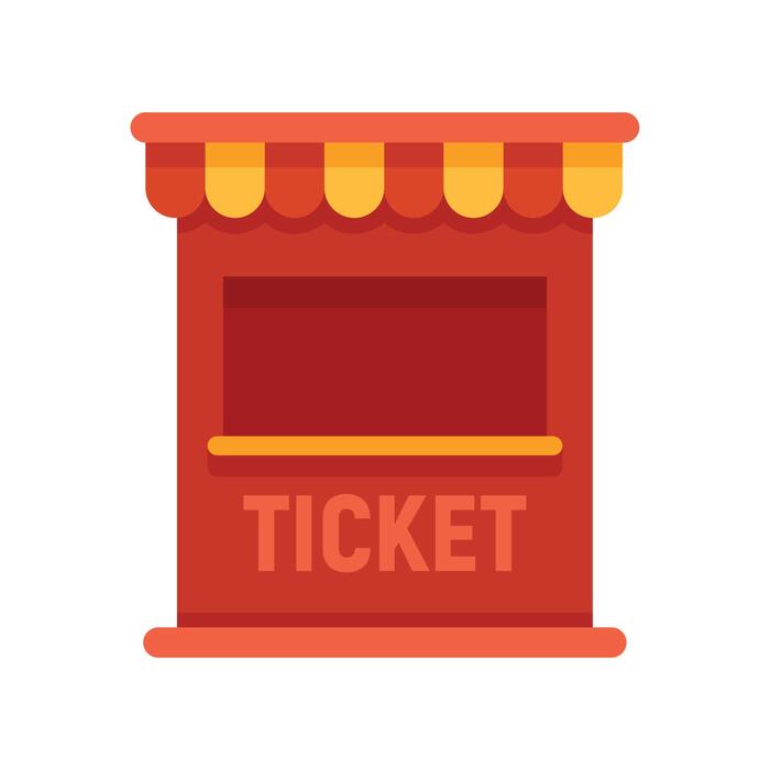 Ticket Booth Vector Art, Icons, and Graphics for Free Download