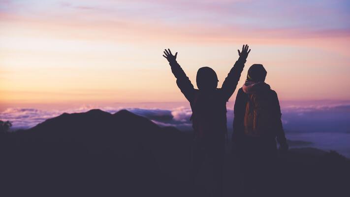 Worship On Top Of Mountain Stock Photos, Images and Backgrounds for Free Download