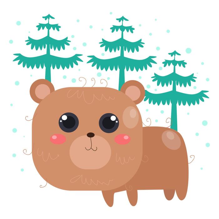 Hibernating Bear Vector Art, Icons, and Graphics for Free Download