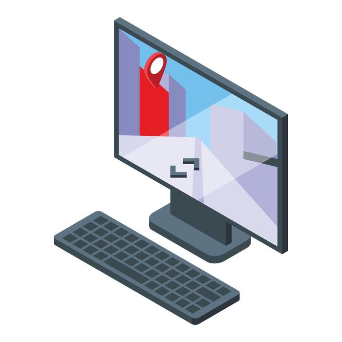 Computer 3d Vector Art, Icons, and Graphics for Free Download