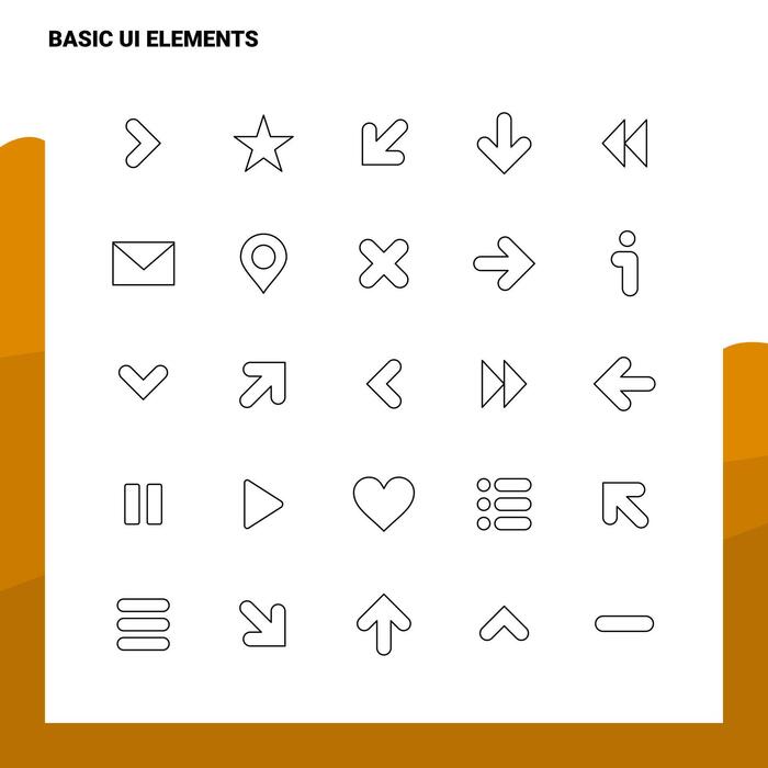 Basic Icons Vector Art, Icons, and Graphics for Free Download
