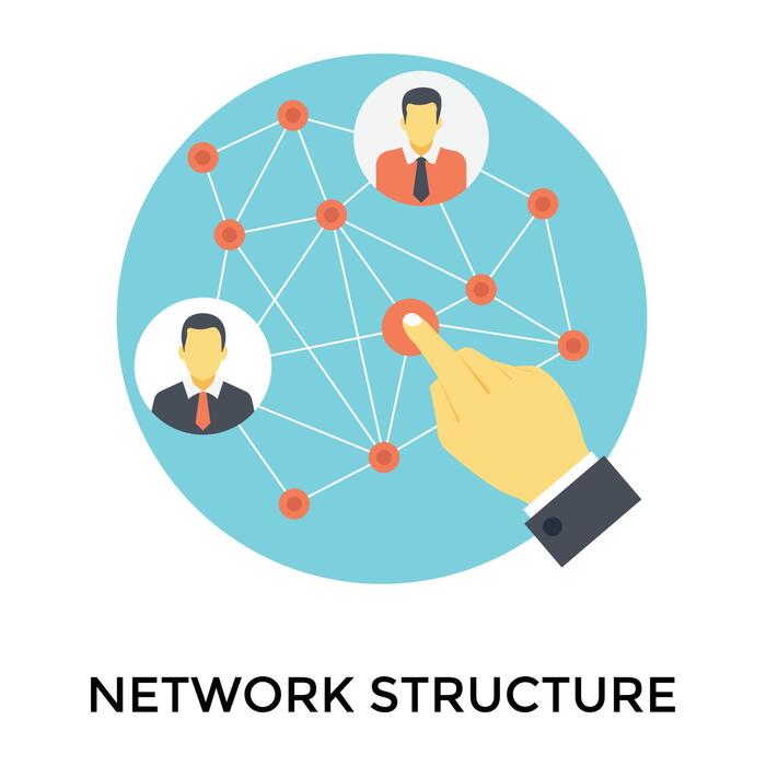Network Structure Vector Art, Icons, and Graphics for Free Download