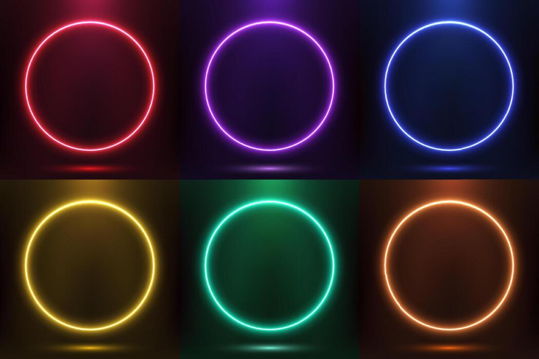 Round Light Effect Vector Art, Icons, and Graphics for Free Download