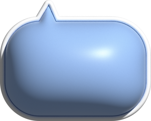 Message Bubble PNGs for Free Download