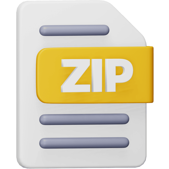 Zip File PNGs for Free Download