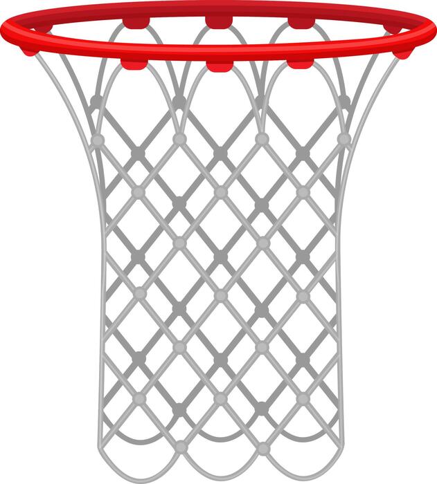 Basketball Hoop Net Vector Art, Icons, and Graphics for Free Download