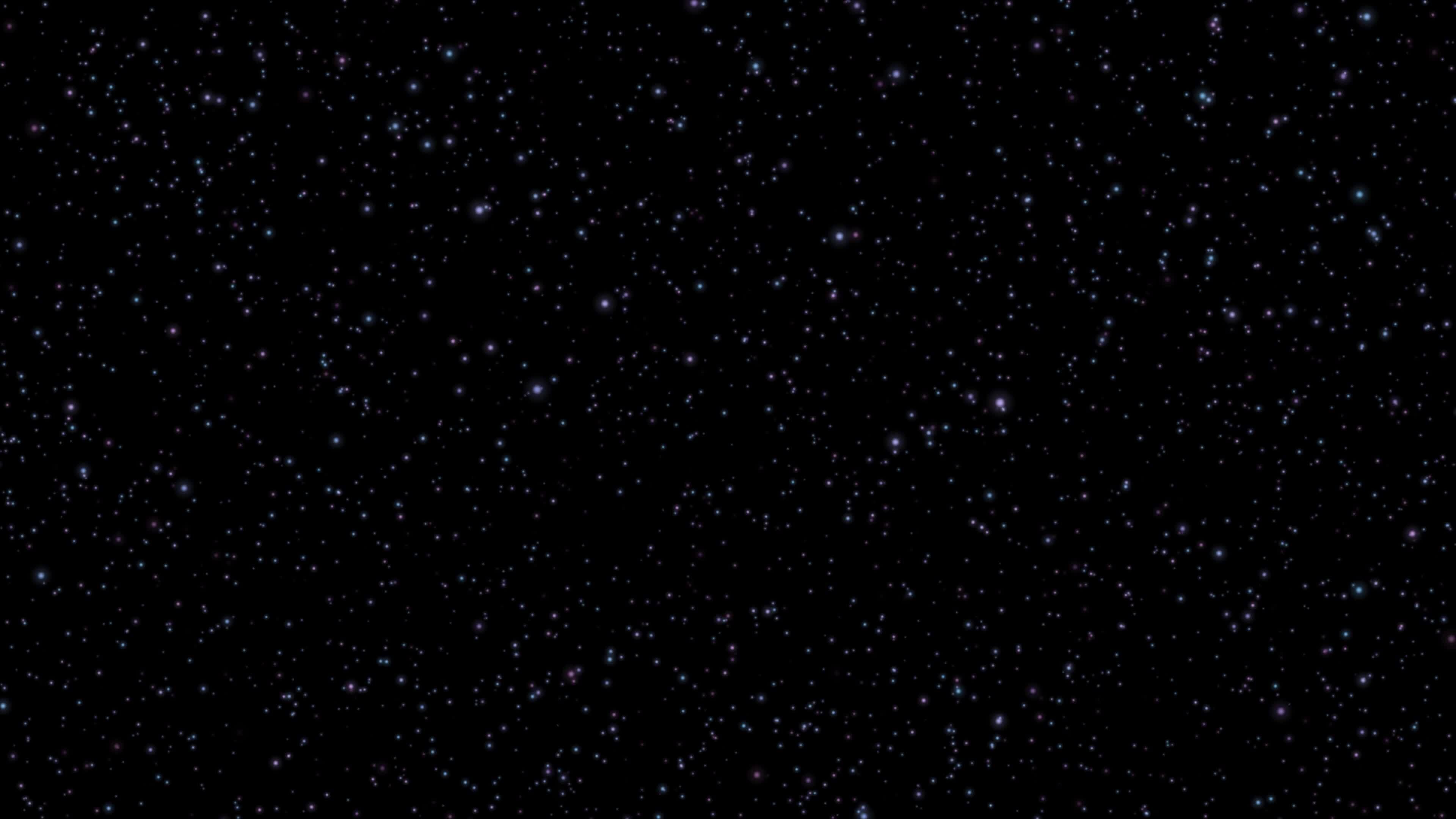 Glowing Particle Falling Over Alpha Channel. Multicolored Particle Falling On Black Background ...