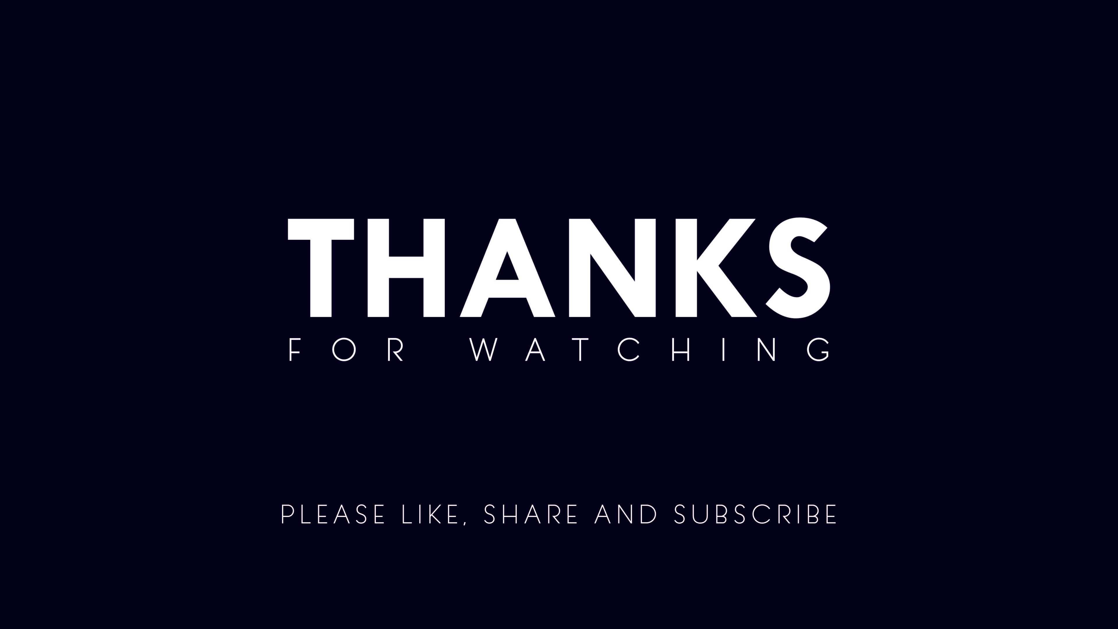 Thanks for Watching Text Outro Illustration, Please Like Share and ... Thanks for Watching Text Outro Illustration, Please Like Share and ...