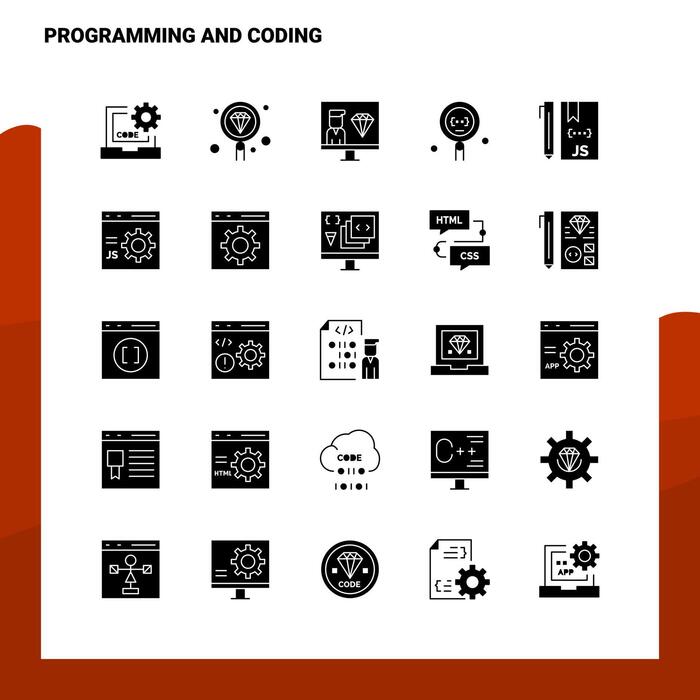 Programming Course Vector Art, Icons, and Graphics for Free Download