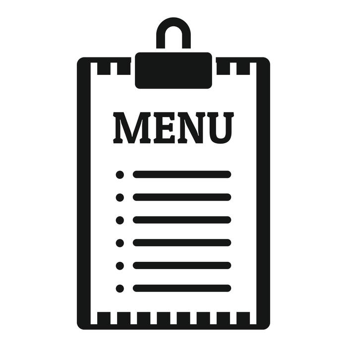 Menu List Vector Art, Icons, and Graphics for Free Download