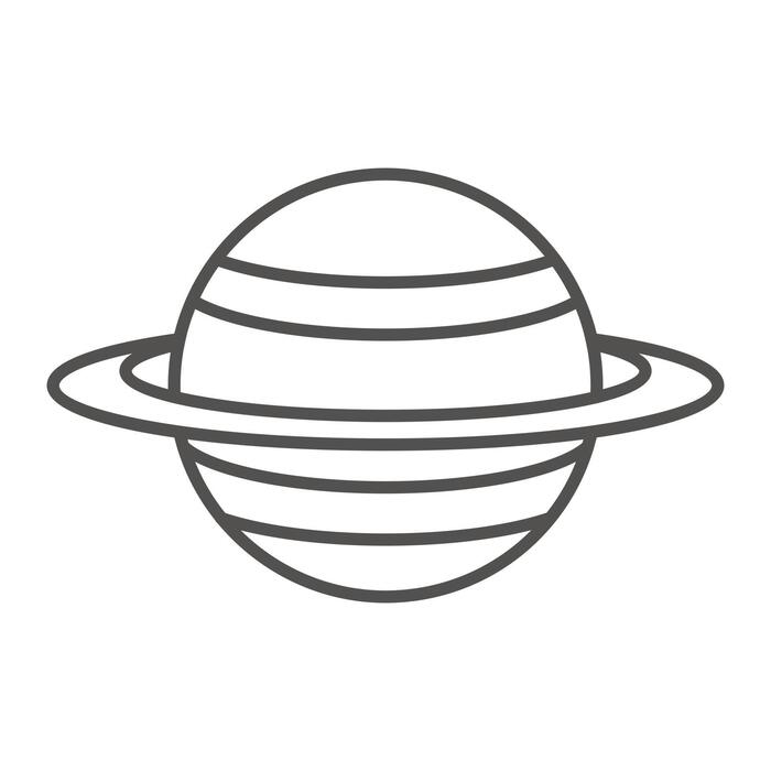 Planet Outline Vector Art, Icons, and Graphics for Free Download