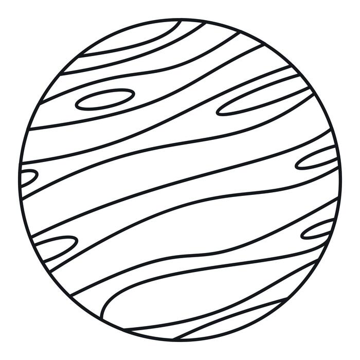 Planet Outline Vector Art, Icons, and Graphics for Free Download