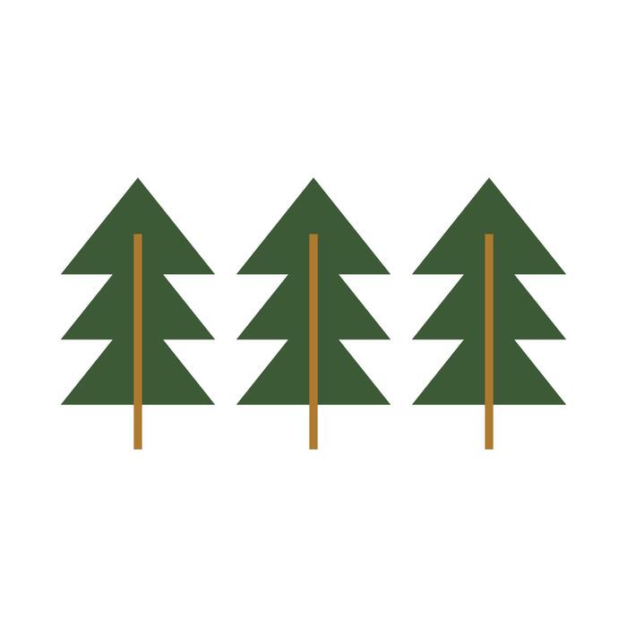 Pine Tree Line Vector Art, Icons, and Graphics for Free Download
