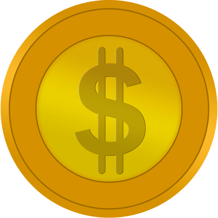 Dollar Sign Gold PNGs for Free Download
