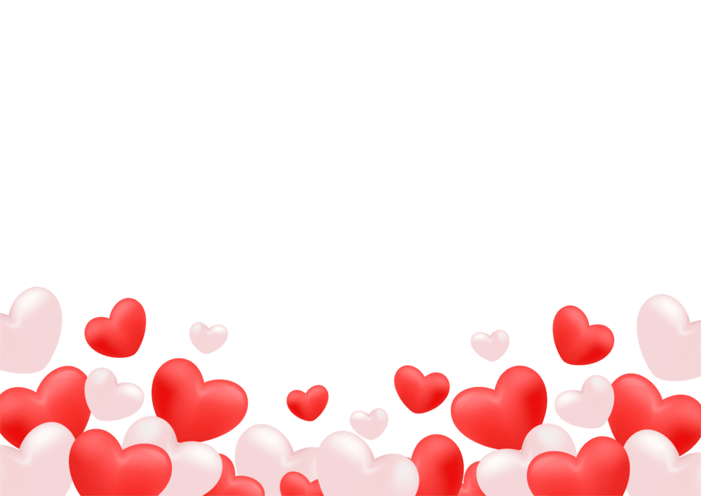 Valentines Border PNGs for Free Download