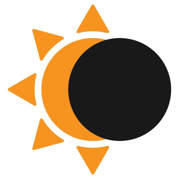 Partial Solar Eclipse Vector Art, Icons, and Graphics for Free Download
