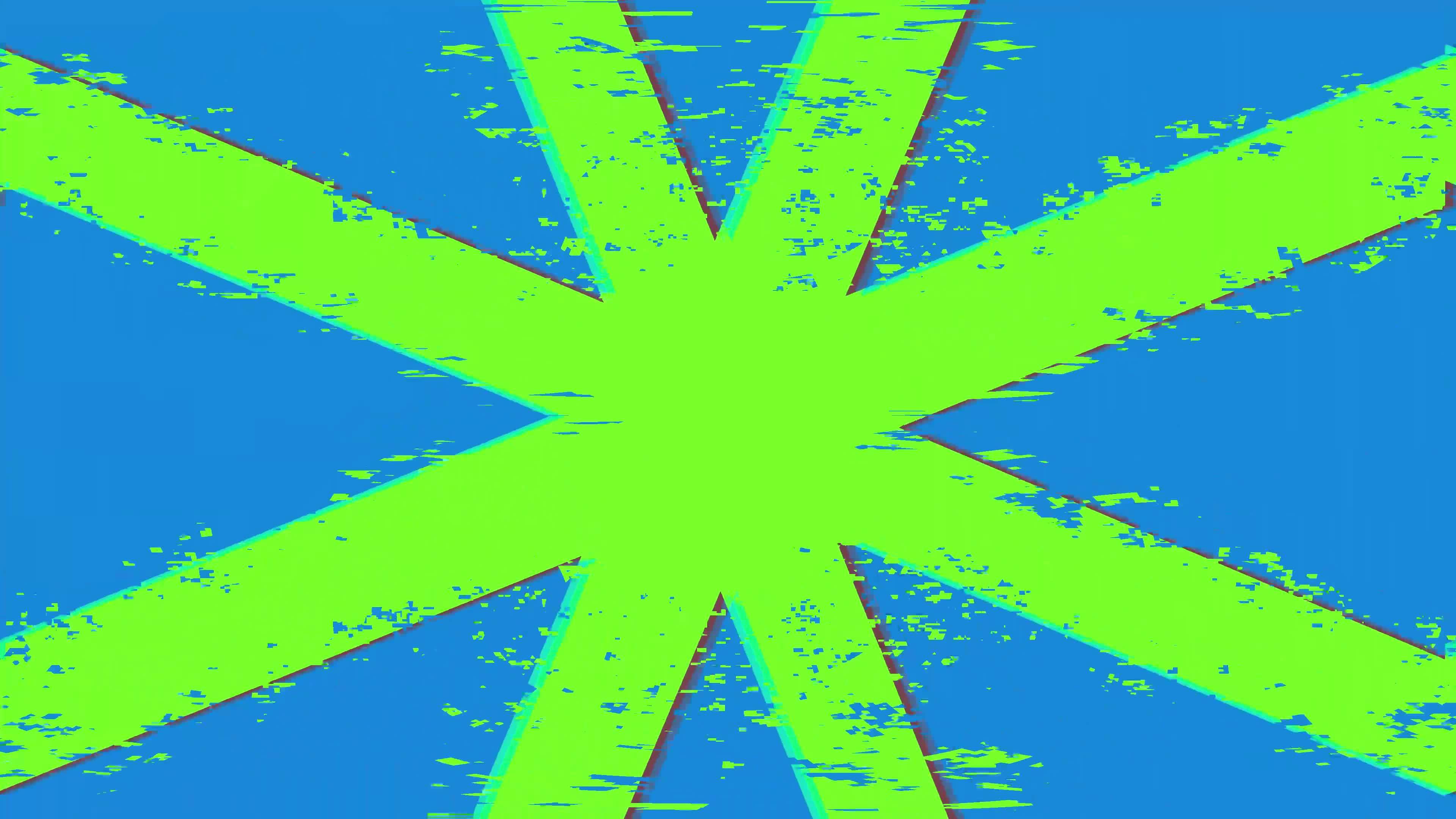 rotating cross animation with retro and abstract glitch effect 15309944 Stock Video at Vecteezy