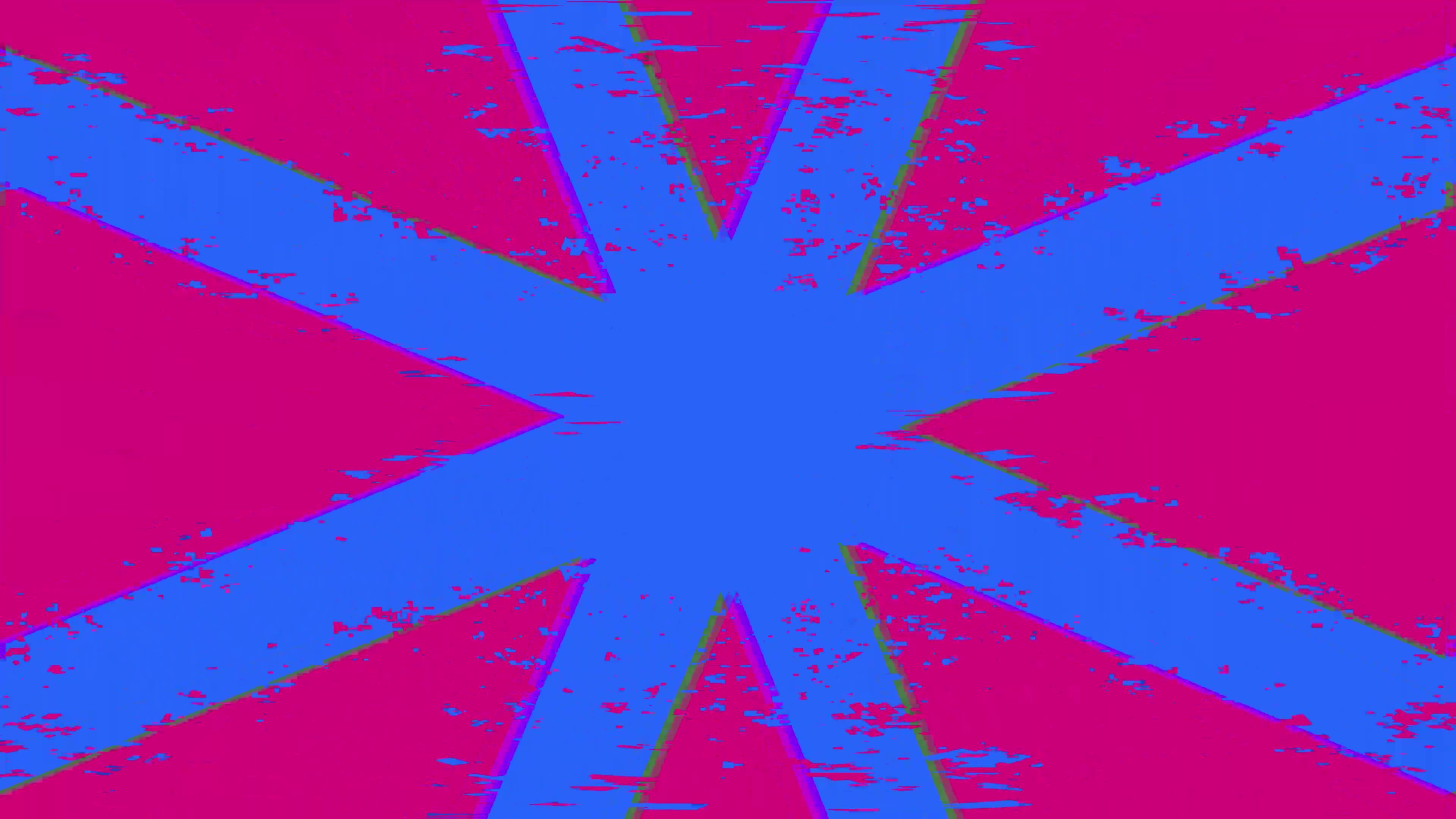 rotating cross animation with retro and abstract glitch effect 15309948 Stock Video at Vecteezy
