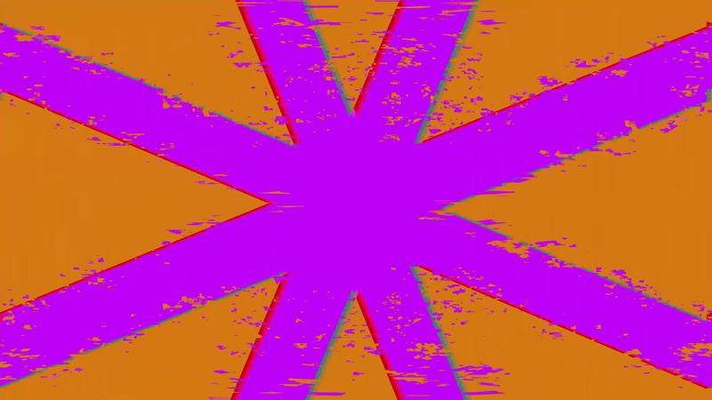 rotating cross animation with retro and abstract glitch effect 15309957 Stock Video at Vecteezy
