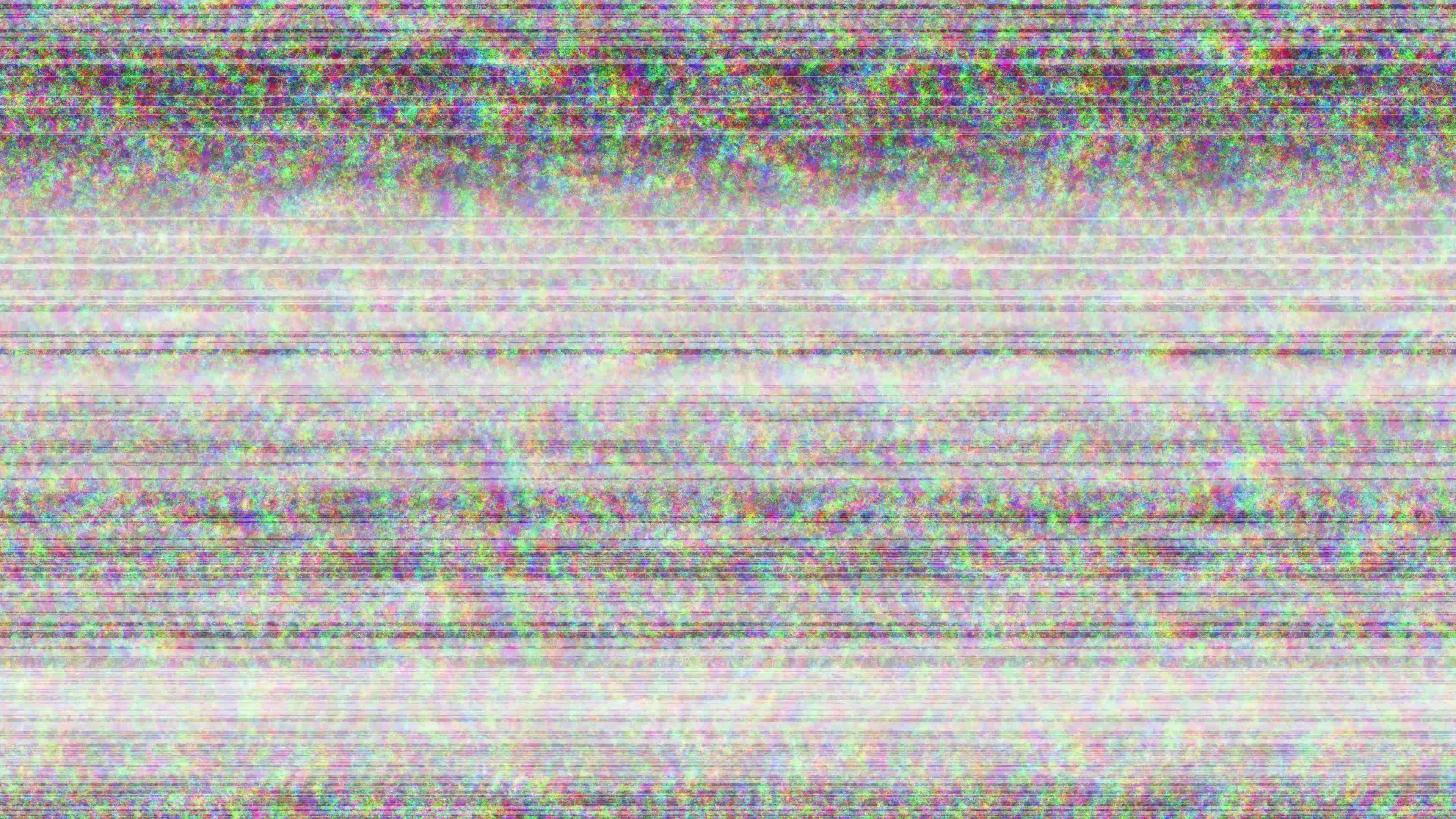 Monitor Glitch Background Loop Screen Noise Texture No Signal Display 15338053 Stock Video At
