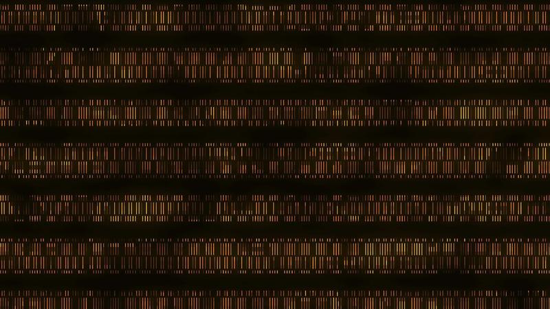 Orange Dna Data Code Background Seamless Science Dna Data Code Output Sequence Human