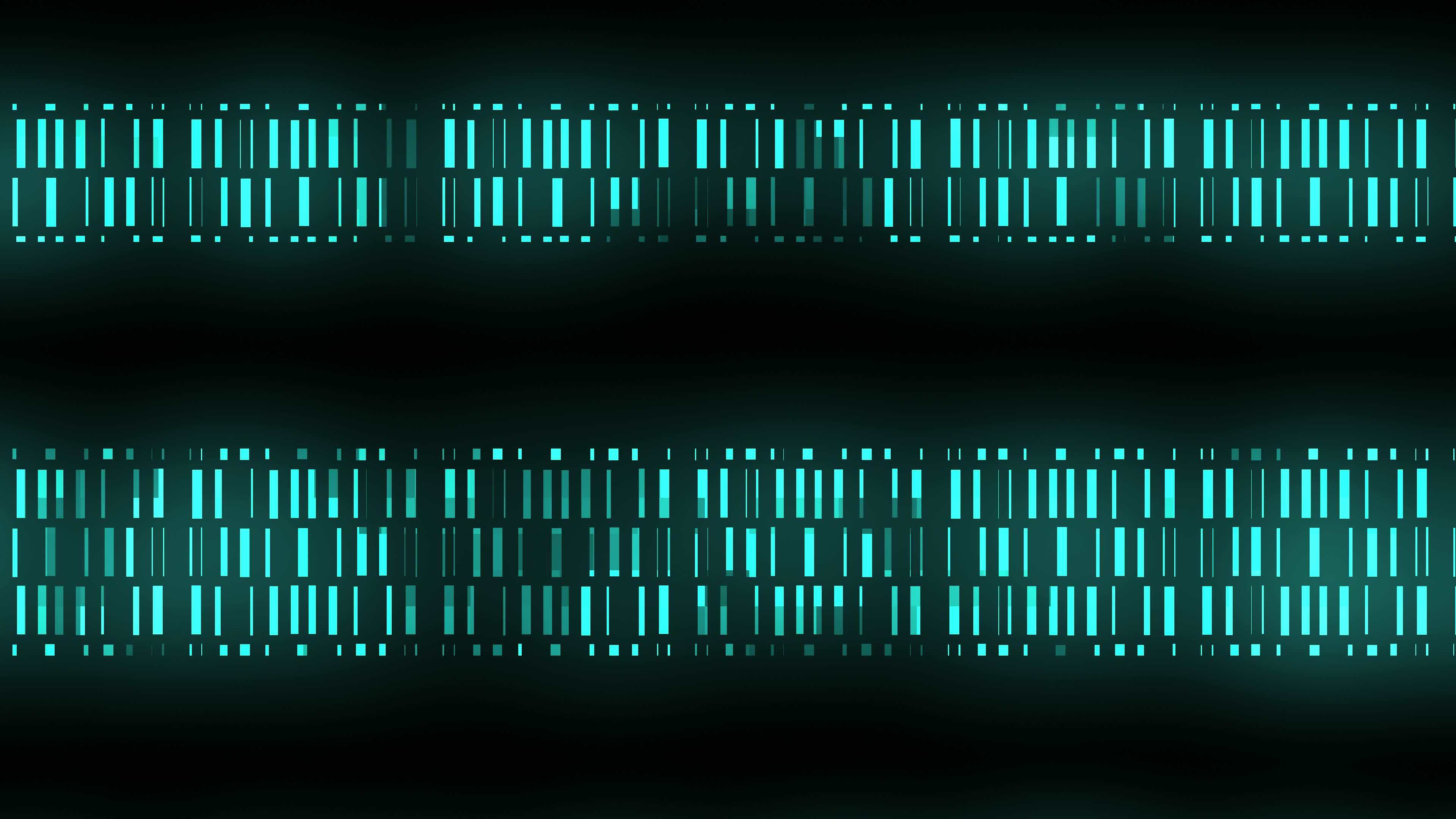 Blue Dna Data Code Background Loop Seamless Science Dna Data Code Output Sequence Human