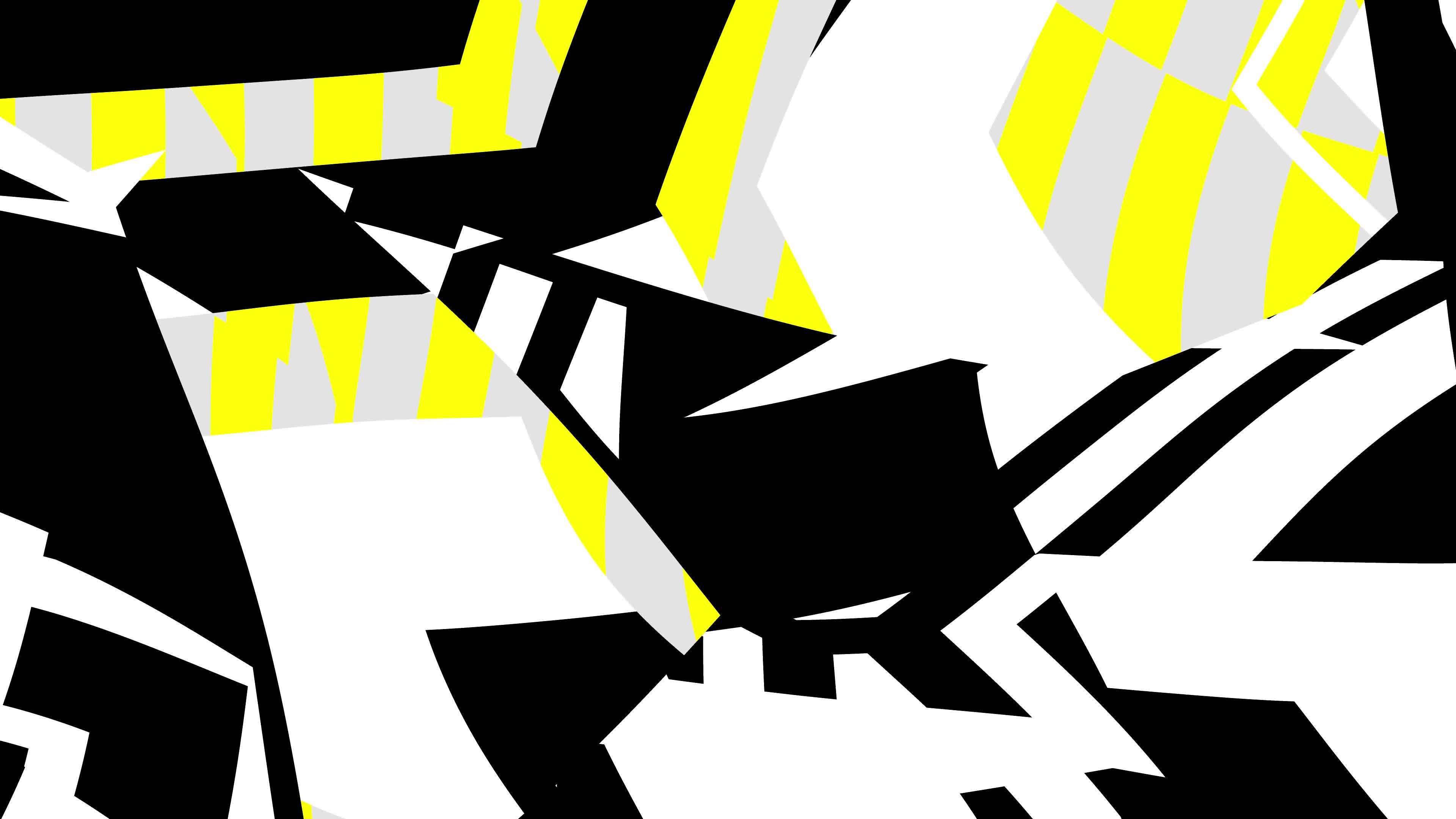 Yellow Seamless Prickly Scraps Background Sharp Angular Shapes On Monochrome Texture Prickly