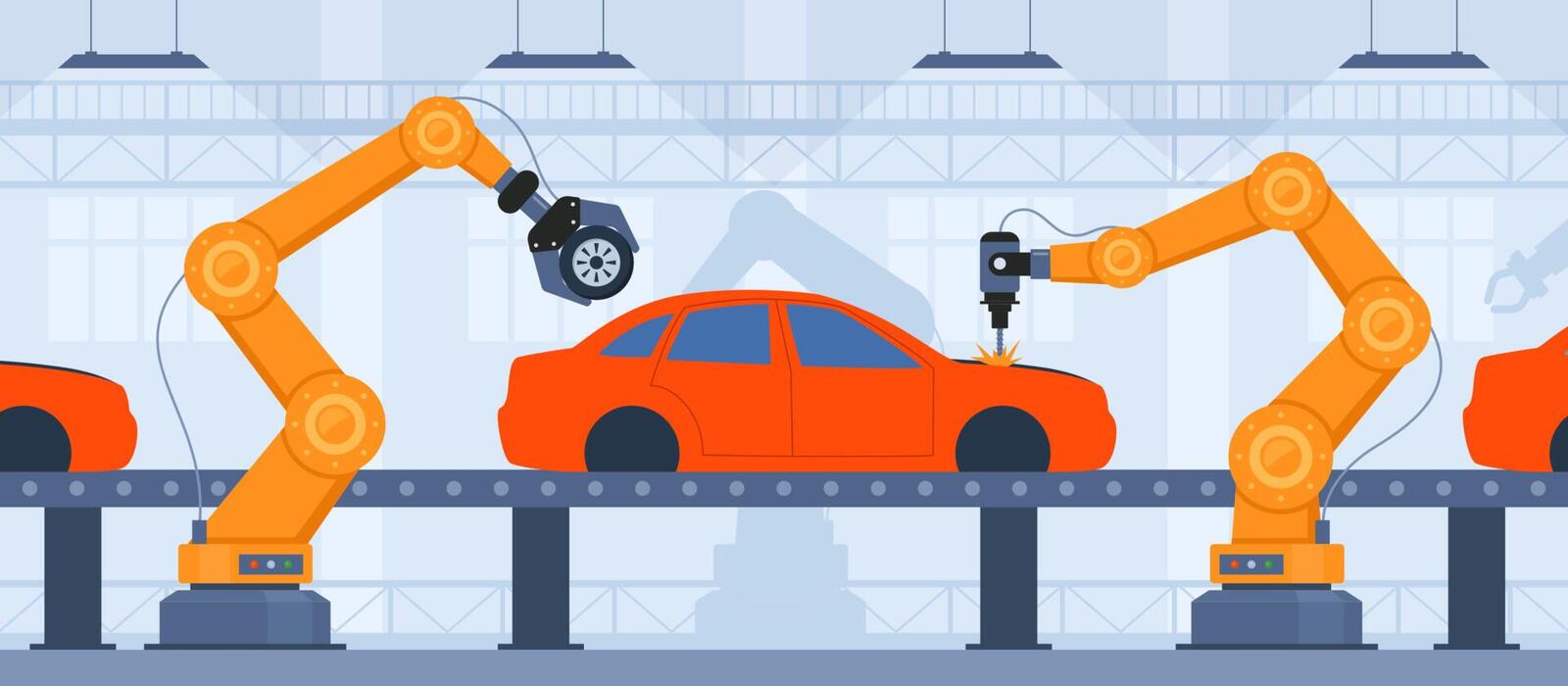 Industrial Automation Vector Art, Icons, and Graphics for Free Download