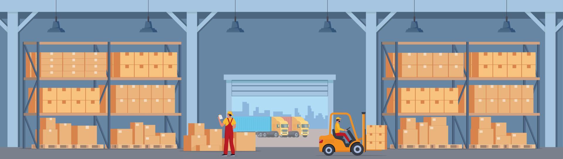 Warehouse Vector Art, Icons, and Graphics for Free Download