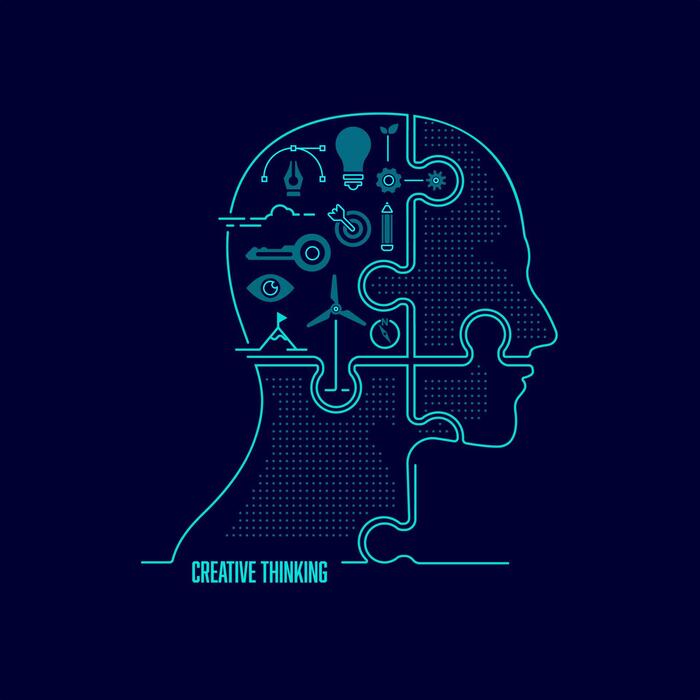 Creative Thinking Vector Art, Icons, and Graphics for Free Download