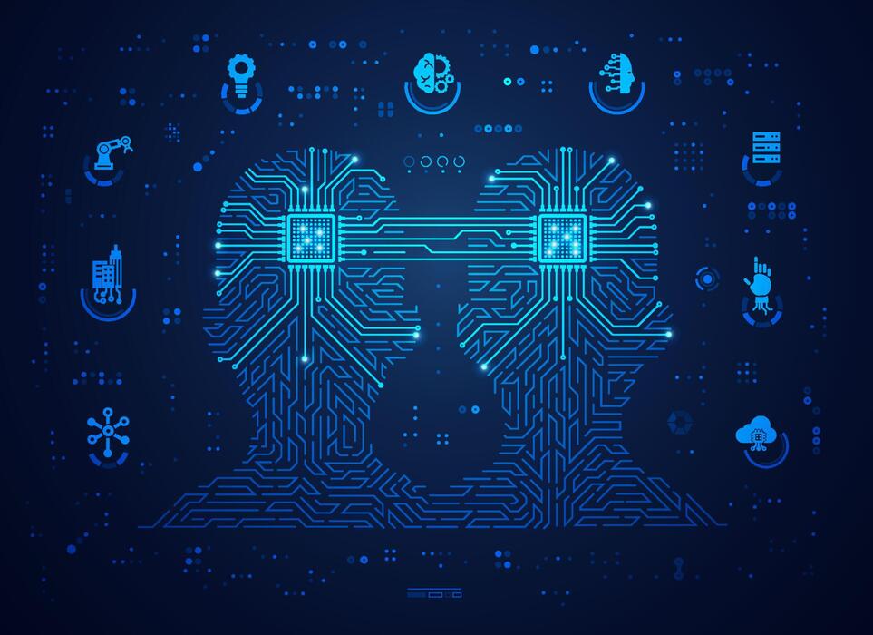 Machine Learning Background Vector Art, Icons, and Graphics for Free ...