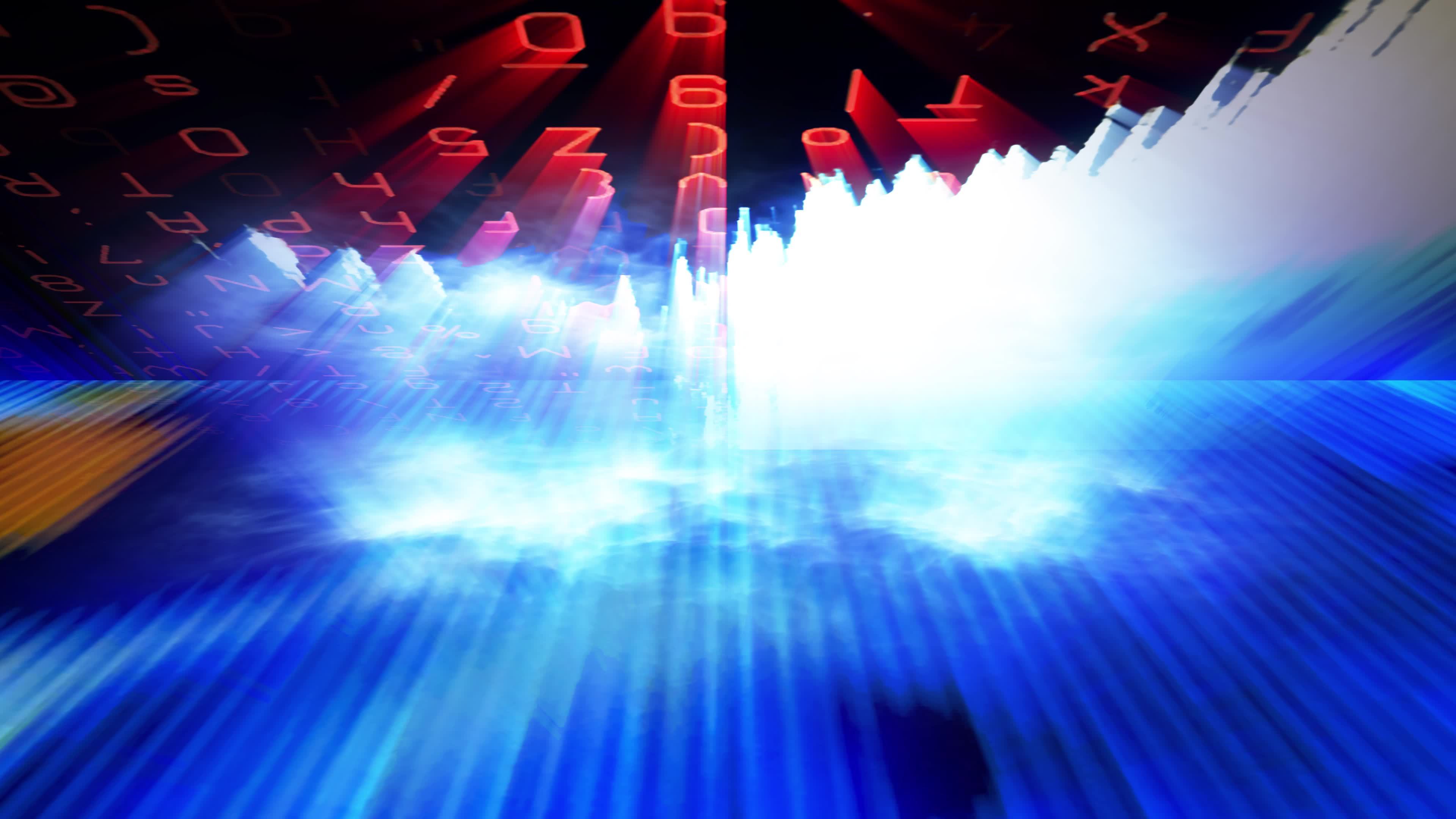 Streaming Data Abstraction With Numbers Letters And Light Effects