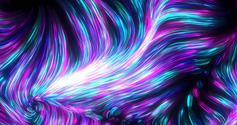 blue and purple abstract light flow 4k video wallpaper 15520197 Stock ...