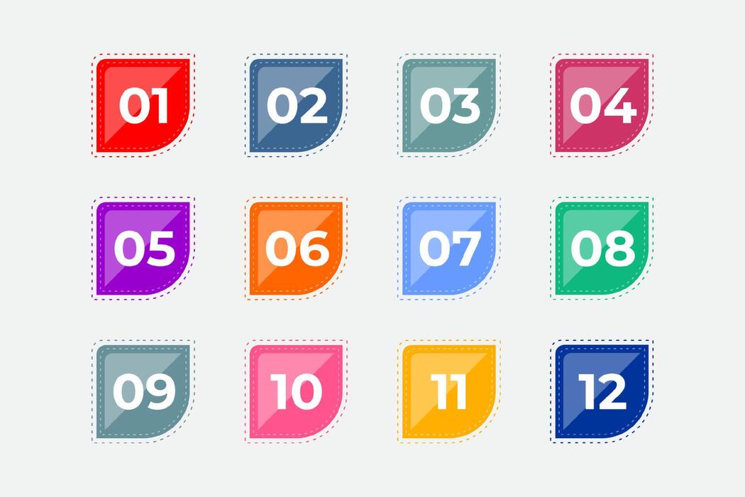 Bullets And Numbering Vector Art, Icons, and Graphics for Free Download