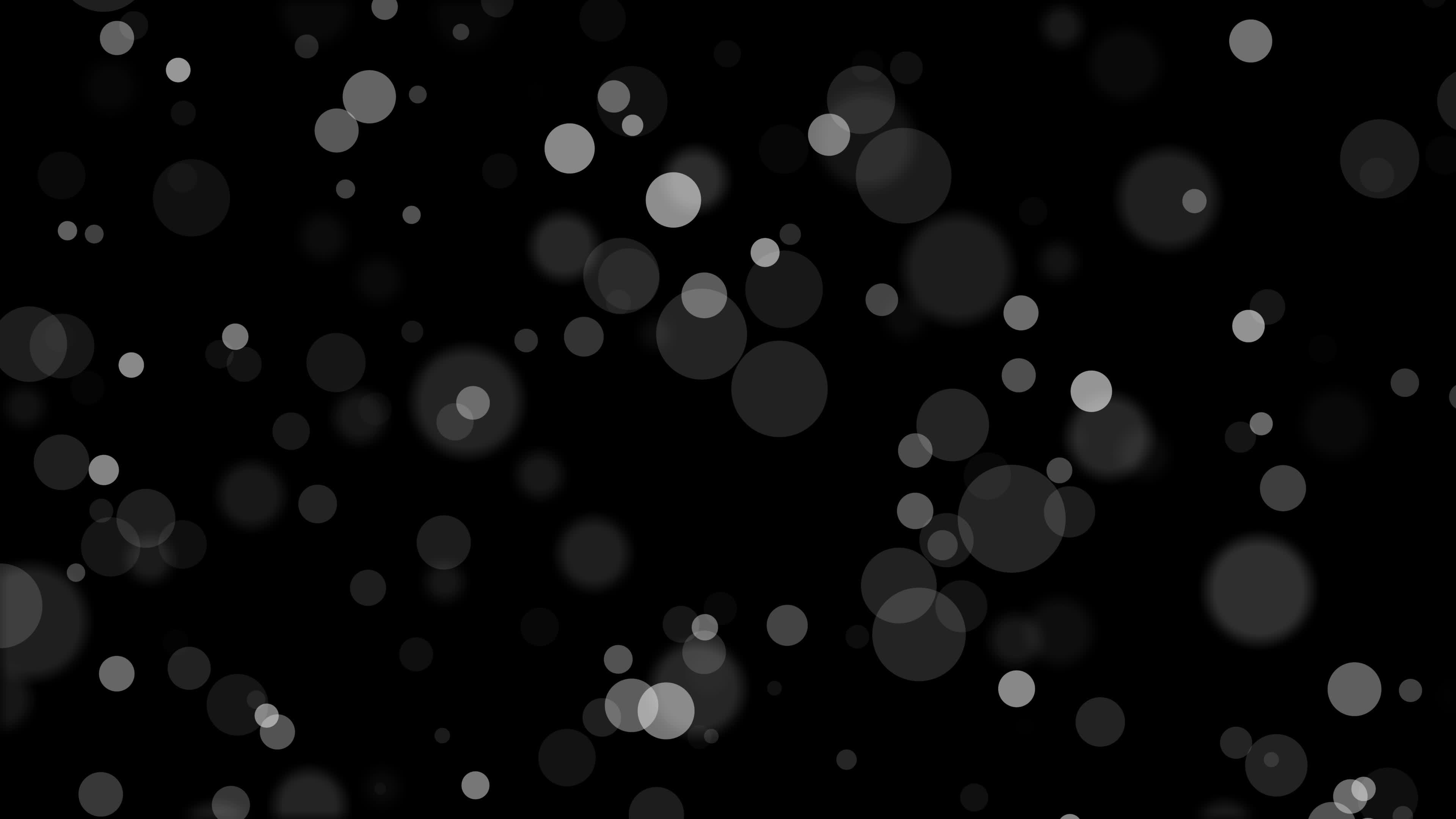 Particles floating on abstract black background, bokeh particles flying slowly 15577740 Stock ...