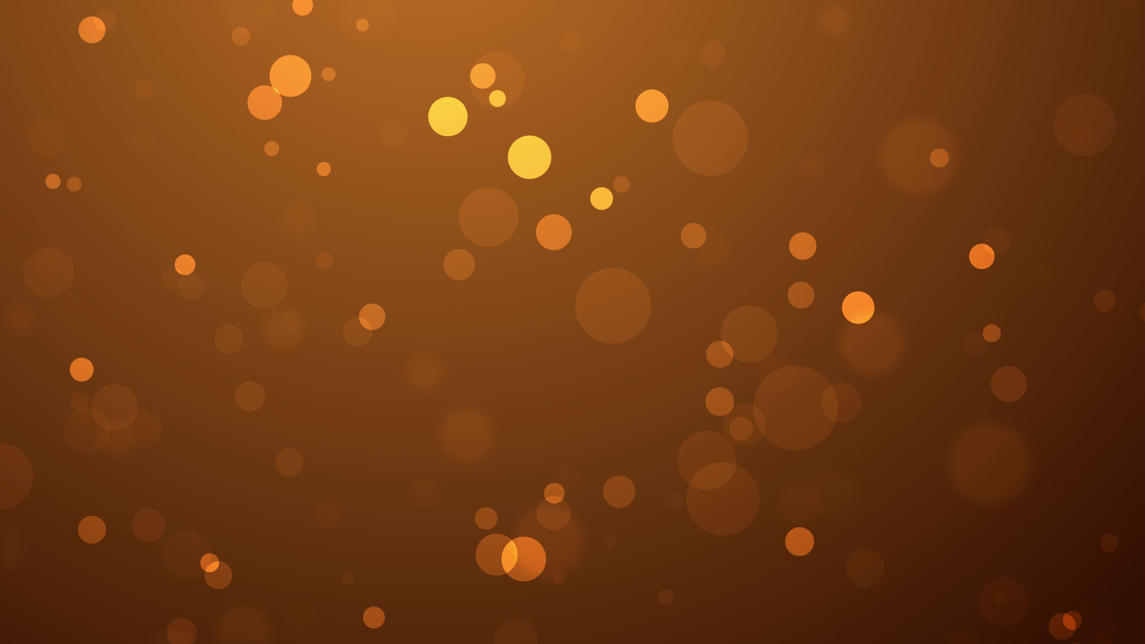 Golden shiny particles floating on abstract background, bokeh particles flying slowly 15577744 ...