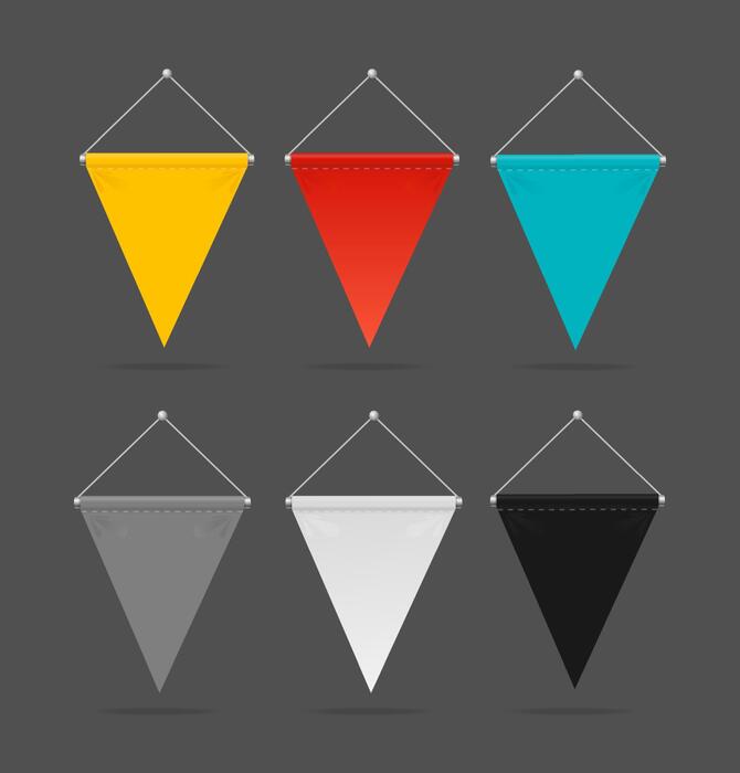 Triangle Flag Vector Art, Icons, and Graphics for Free Download