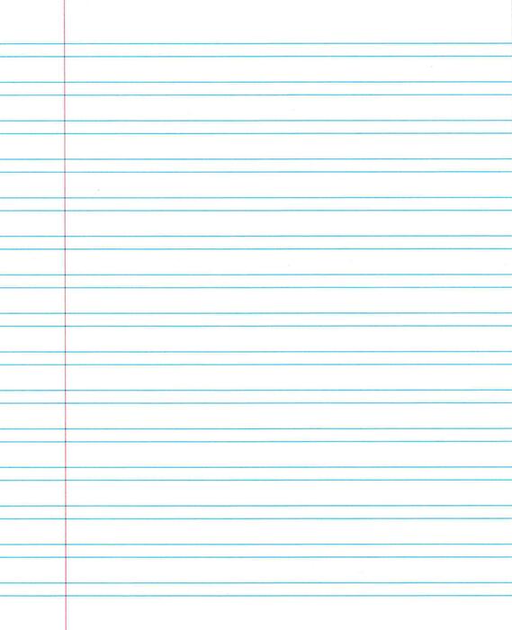 Lined Notebook Paper Stock Photos, Images and Backgrounds for Free Download