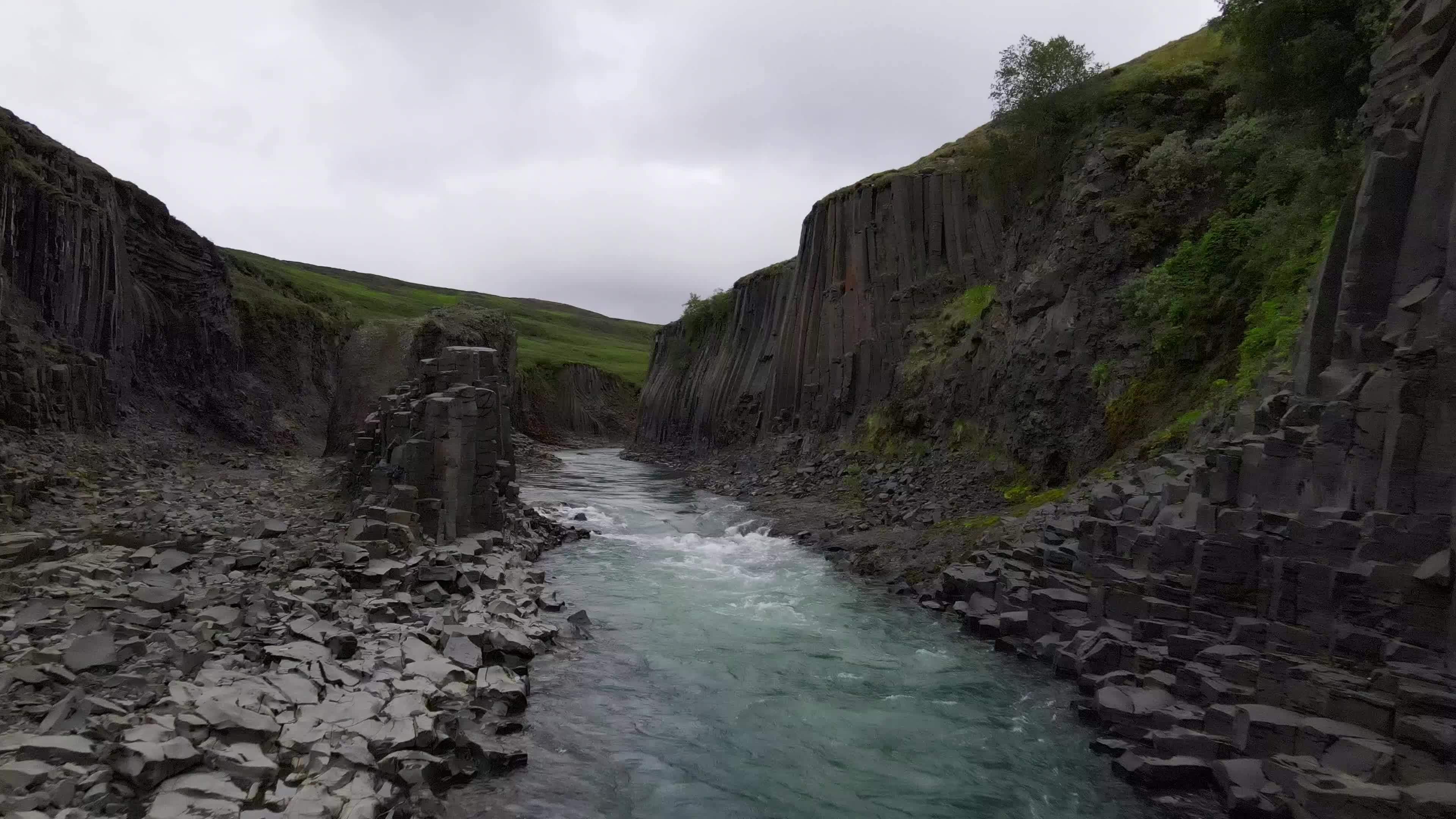Studlagil Canyon in Iceland by Drone in 4K 15690223 Stock Video at Vecteezy Studlagil Canyon in Iceland by Drone in 4K 15690223 Stock Video at Vecteezy