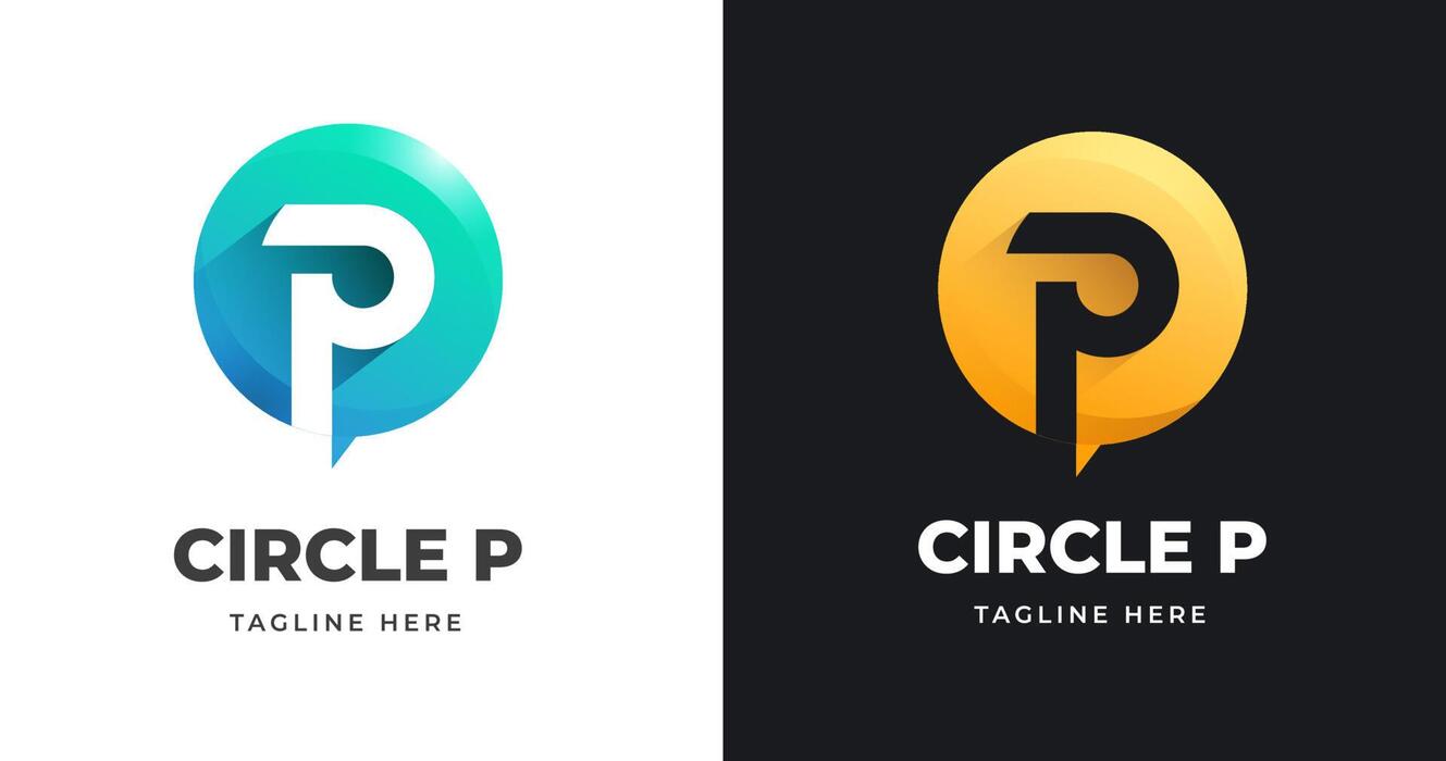 P Circle Logo Vector Art, Icons, and Graphics for Free Download