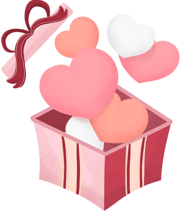 Valentines Day Elements PNGs for Free Download