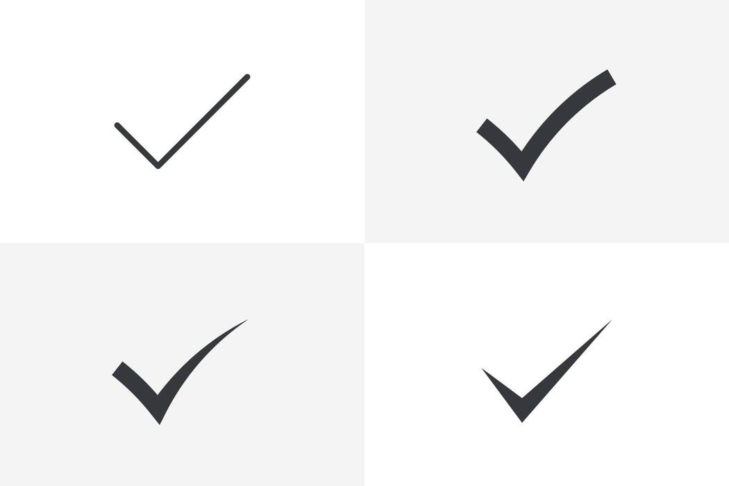 White Checkmark Icon