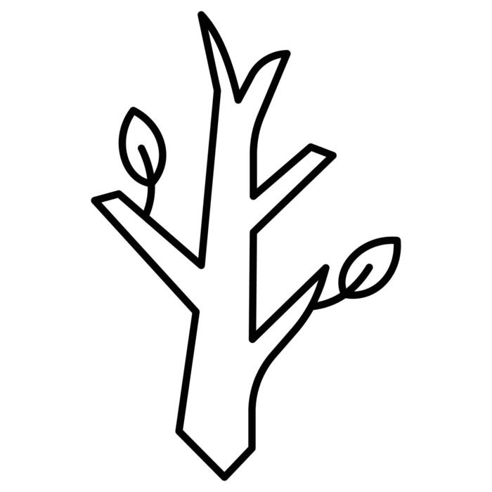 Tree Branch Outline Vector Art, Icons, and Graphics for Free Download